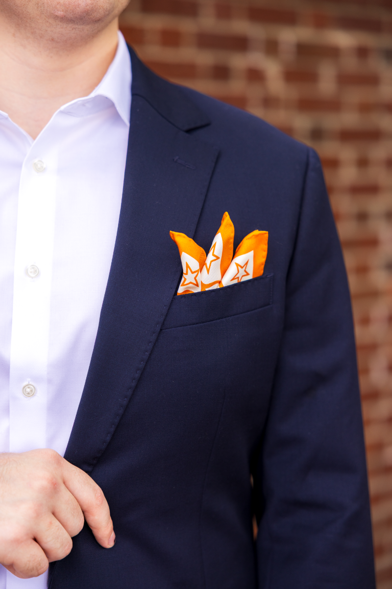 Texas Longhorns Pocket Scarf – Saturday Silks