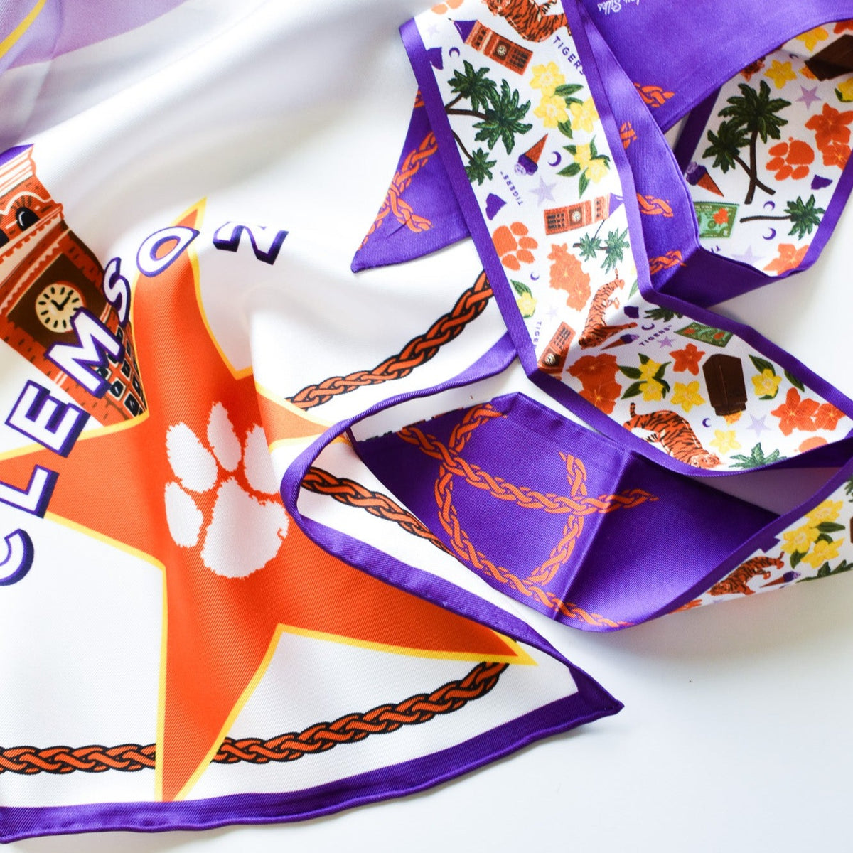 Clemson Tigers Saturday Scarf™ – Saturday Silks
