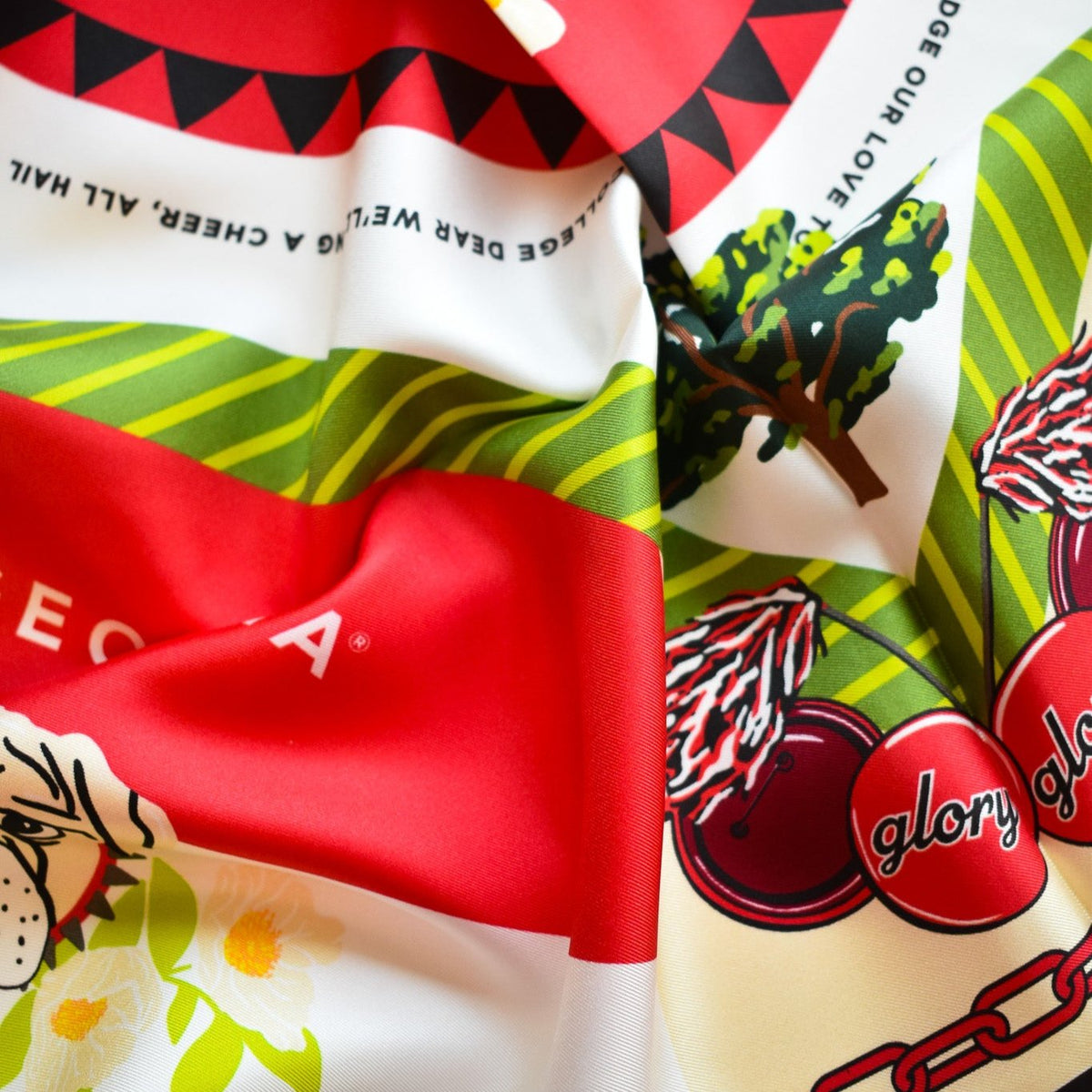 Georgia Bulldogs Saturday Scarf™ – Saturday Silks