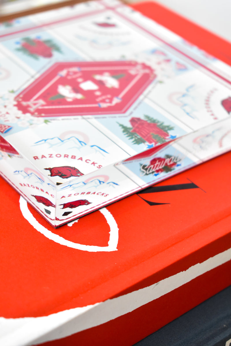 Arkansas Razorbacks Acrylic Block Art – Saturday Silks