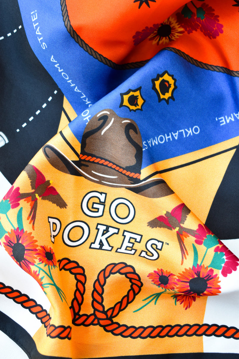 OSU Cowboys Saturday Scarf™ – Saturday Silks