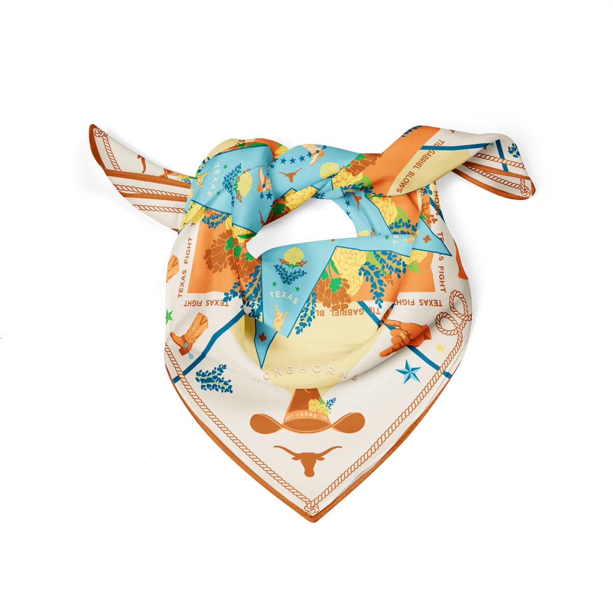 Texas Longhorns Saturday Scarf™ – Saturday Silks