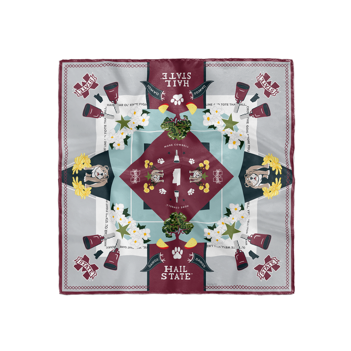 Mississippi State Bulldogs Saturday Scarf™ – Saturday Silks